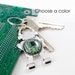 Robot Keychain Circuit Board Robot Key Fob Geeky Key Chain - Etsy