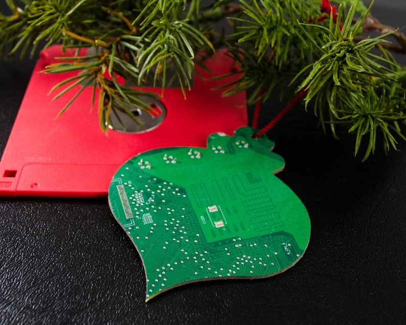 Circuit Board Ornament, Computer Programmer Ornament, Software Engineer ...