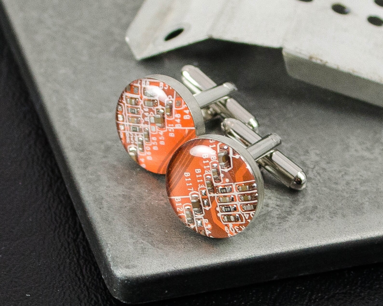 Circuit Board Cuff Links Groomsmen Sets Computer Jewelry | Etsy