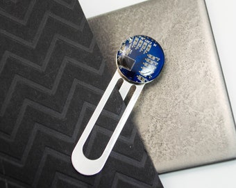 Circuit Board Bookmark Recycled Computer Gift for Engineer | Etsy