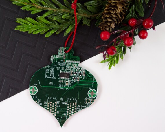 Circuit Board Ornament Computer Programmer Ornament Software | Etsy