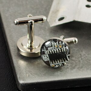 Circuit Board Cuff Links Groomsmen Sets, Computer Jewelry, Wedding ...