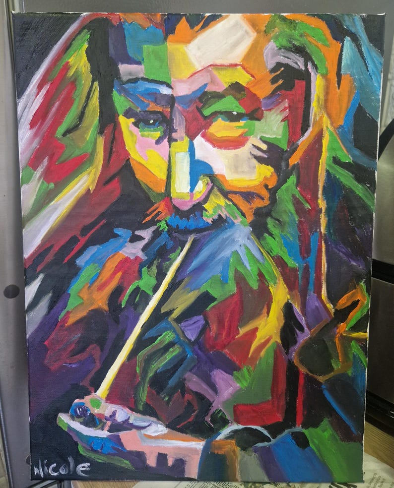 Gandalf,the Gray,lord of the Rings,wizard,hobbit, Oil Painting,modern ...