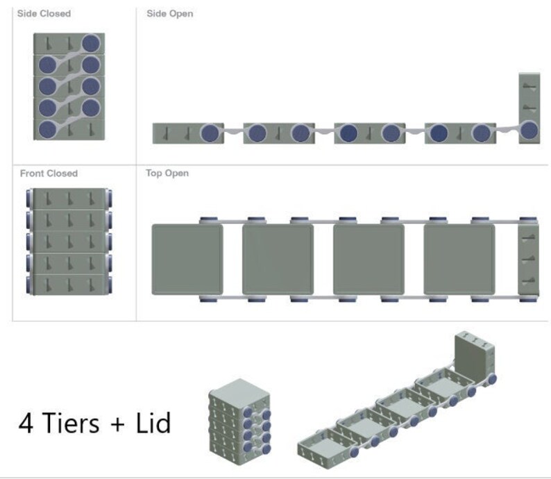 Modi Boxi Small Parts Holder small Boxi - Etsy