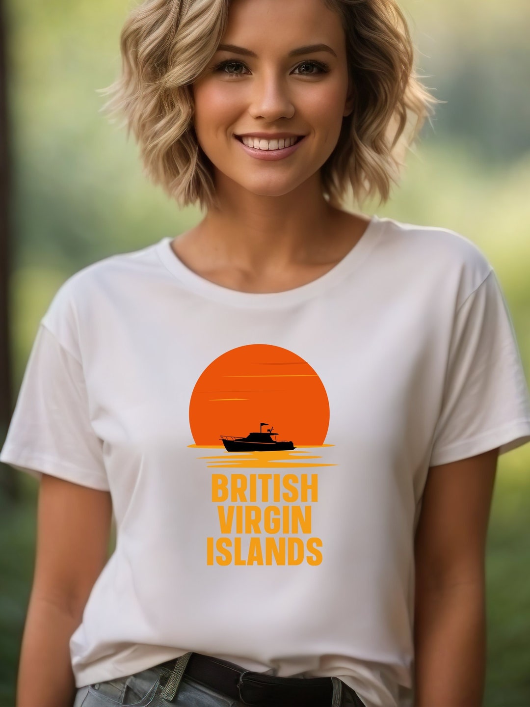 British Virgin Islands T-shirt Boating Shirt Gift for Boater Vintage ...