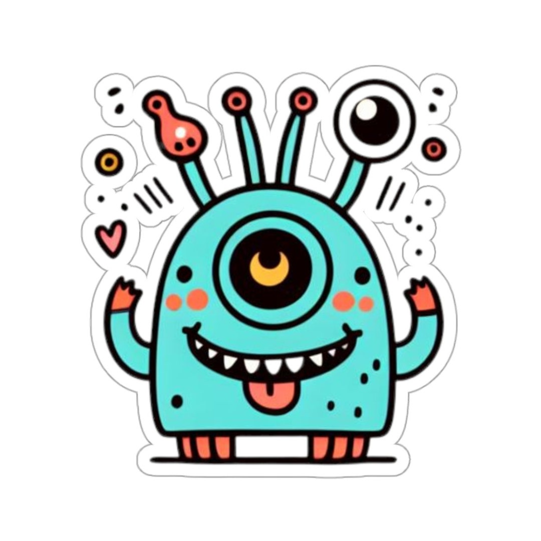 Monster Vol.3 : Stickers Monster Sticker Sticker Cute Sticker Sheet - Etsy
