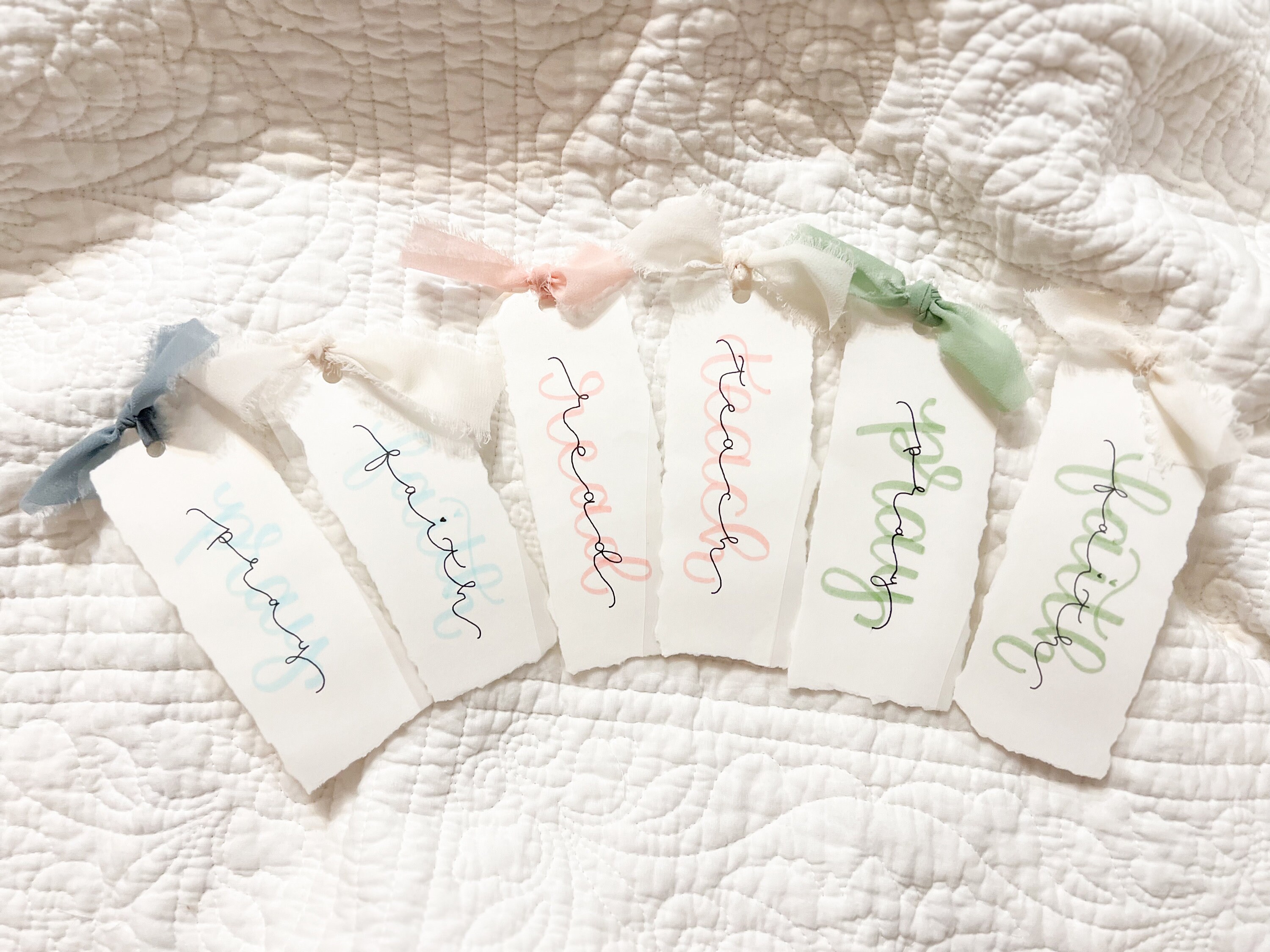Custom Handwritten Laminated Bookmark - Etsy