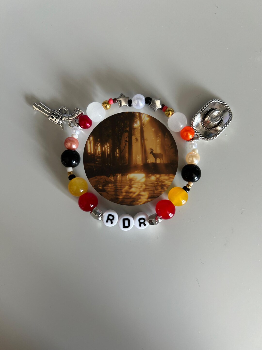 Red Dead Redemption Themed and Inspired Handmade Charm Bracelet - Etsy