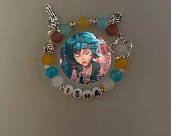 Isha, Arcane and League of Legends Inspired Handmade Bracelet - Etsy