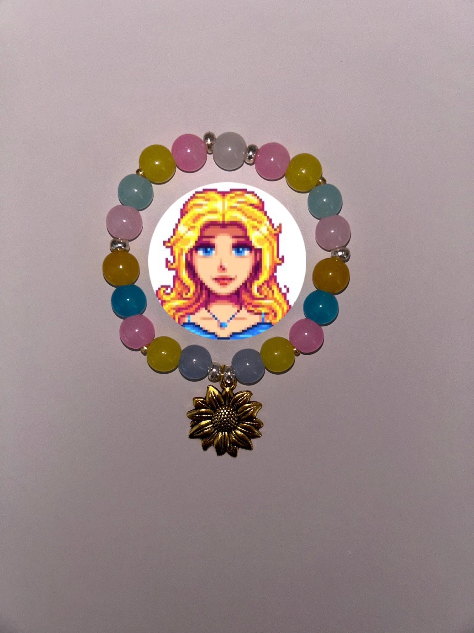 Haley From Stardew Valley Inspired Handmade Bracelet - Etsy UK