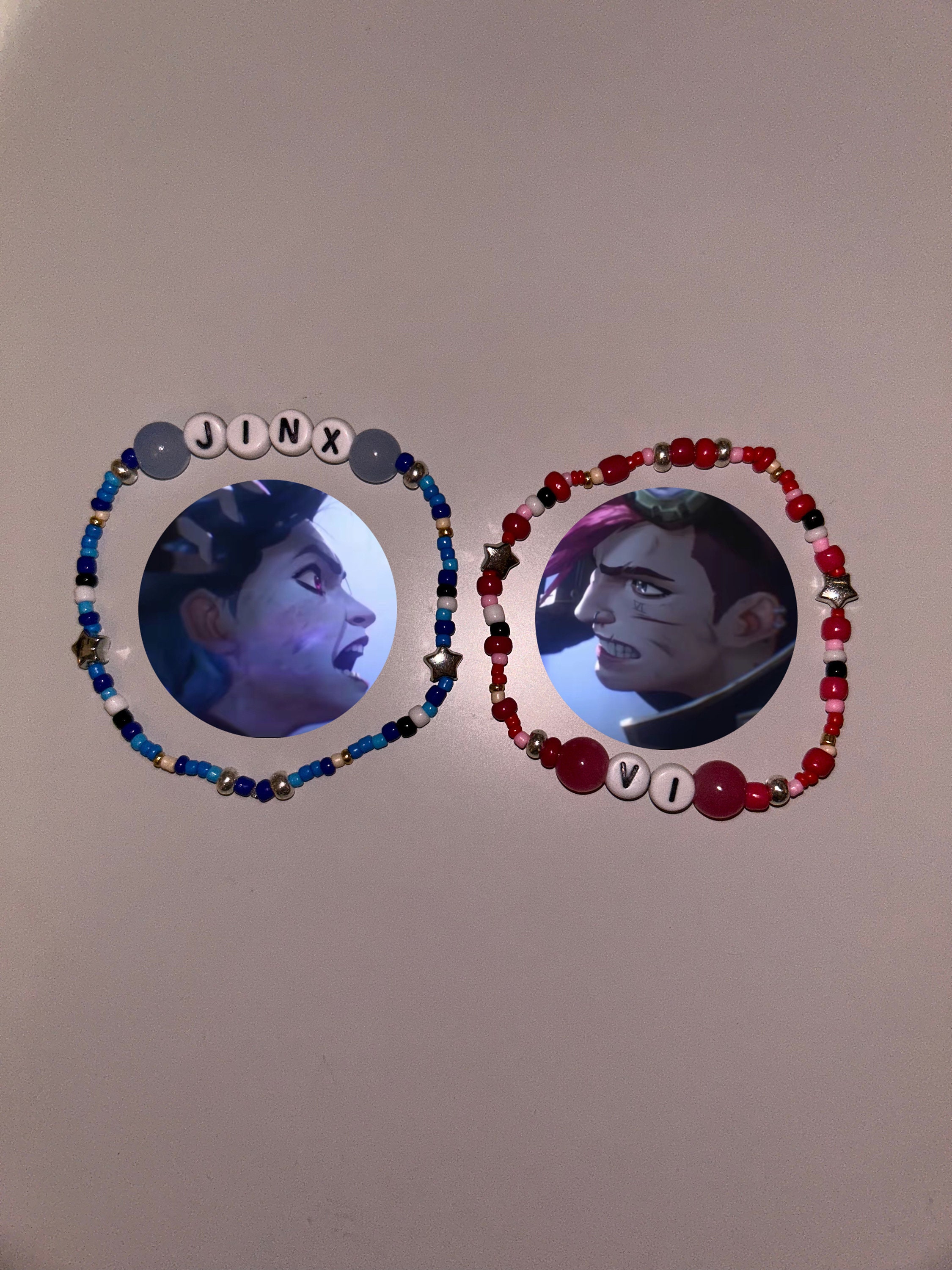 Vi and Jinx ‘powder’ From Arcane League of Legends Inspired Handmade ...