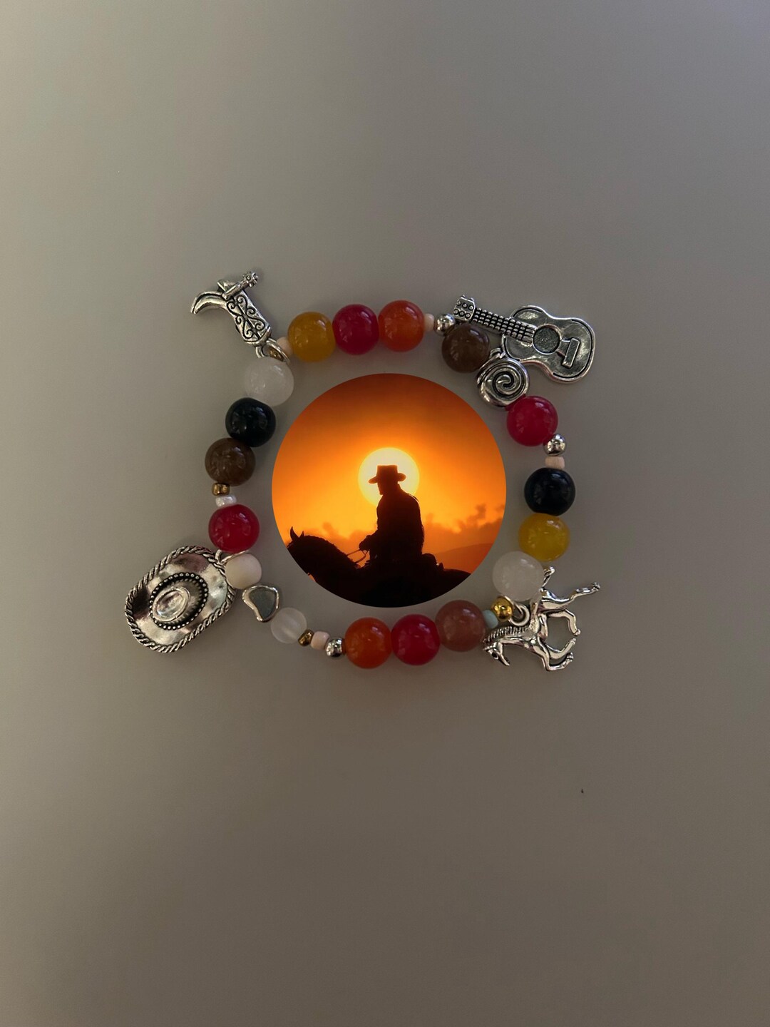 Red Dead Redemption, Video Game, Inspired Handmade Gift, Charm Bracelet ...