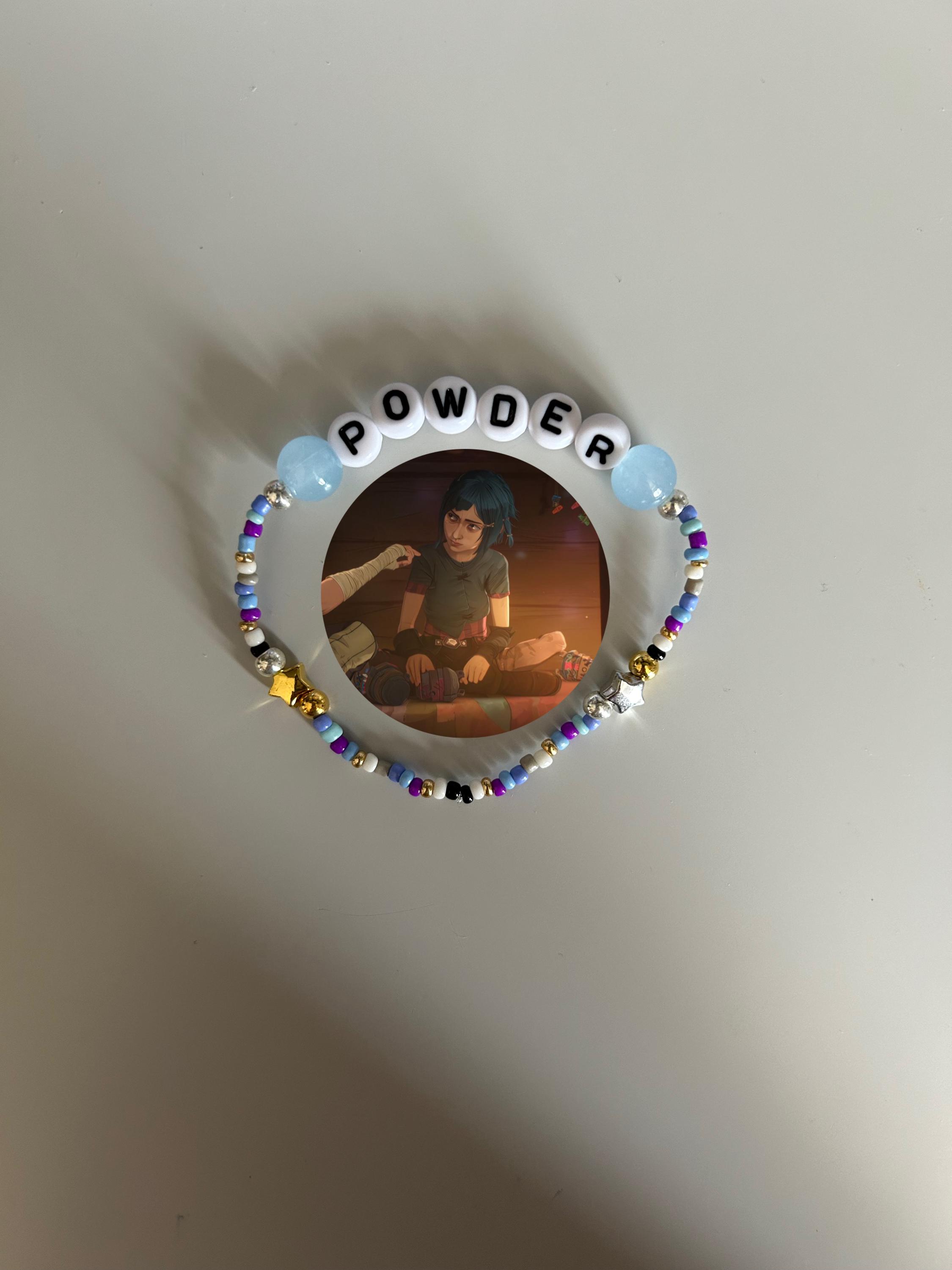 Powder and Violet, Jinx and Vi, Inspired Arcane and League of Legends ...