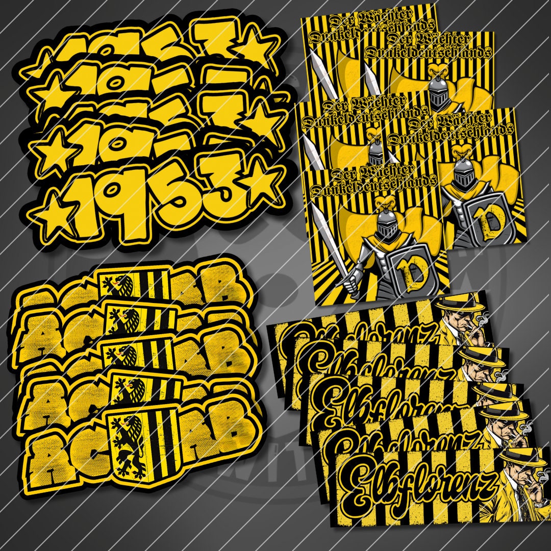 Dresden Stickers 20 Stickers per Set or Individually - Etsy UK