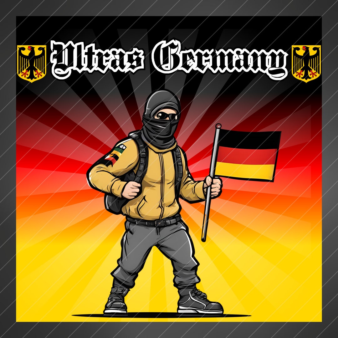 Germany ultras Germany Sticker - Etsy