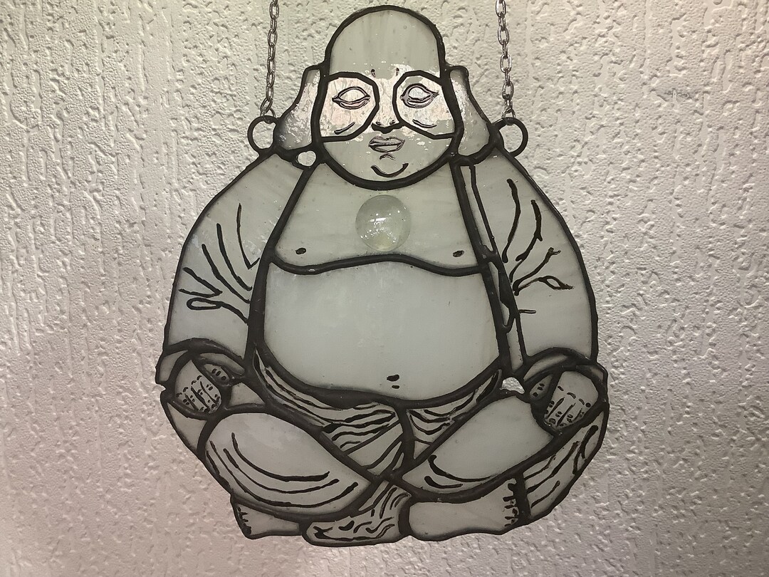 Stained Glass Buddha - Etsy
