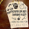 Set of 16 Escape Room Signs JPG Full Set of Photo Opp we Did It escaped ...
