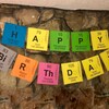 Periodic Table Banner • Happy Birthday Banner • 8.5 X 11 • Color Group ...