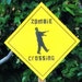 PDF: Zombie Crossing Sign Halloween Crossing Sign Party Warning Caution ...