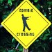 PDF: Zombie Crossing Sign Halloween Crossing Sign Party Warning Caution ...