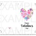 Printable Valentines Day Heart Blank Cards 4x6 and 5x7 - Bugs ...