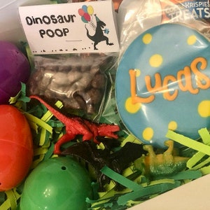 PDF: 3" Wide Dinosaur Poop Party Favor Bag Toppers - Coprolite Paleo ...
