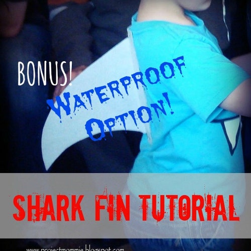 PDF: Shark Fin Tutorial NEW Waterproof Option and Now in 3 - Etsy