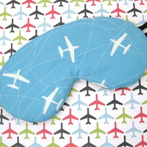 Eye Mask With Airplanes Fully Adjustable - Etsy