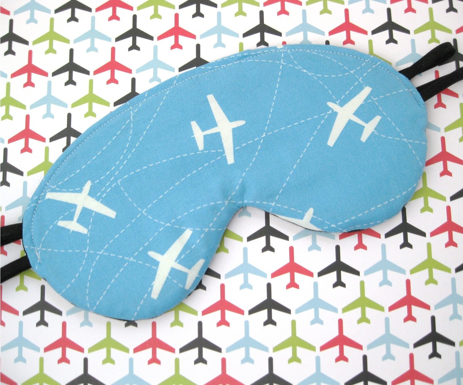 Eye Mask With Airplanes Fully Adjustable - Etsy