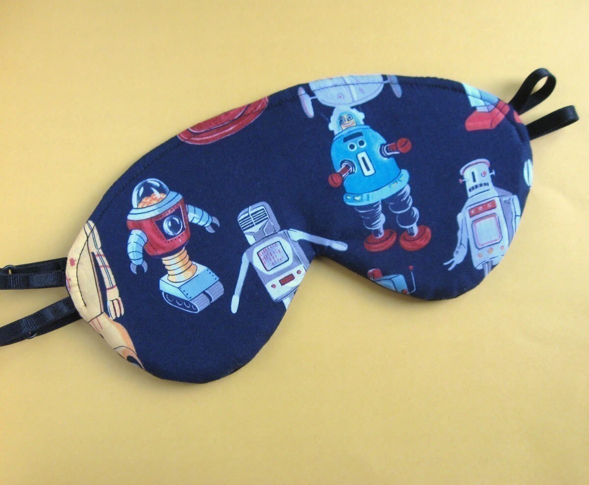 Robot Eye Sleep Mask Fully Adjustable - Etsy