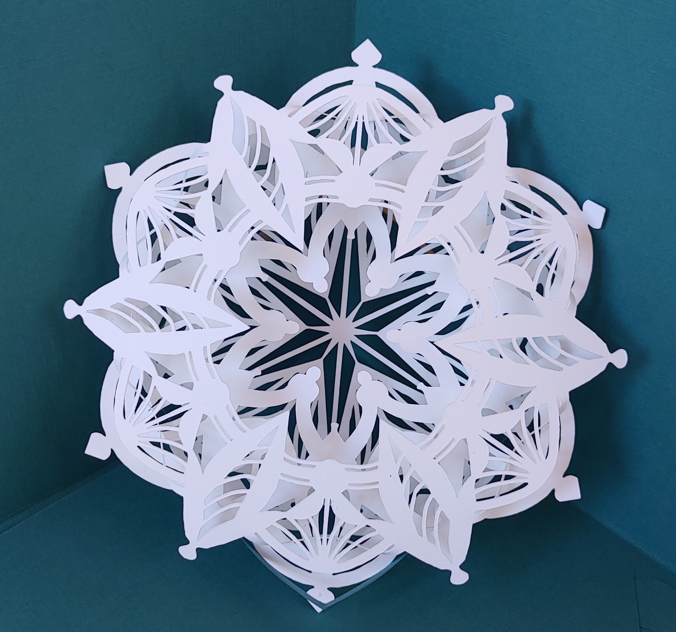 3d Paper Snowflake Patterns