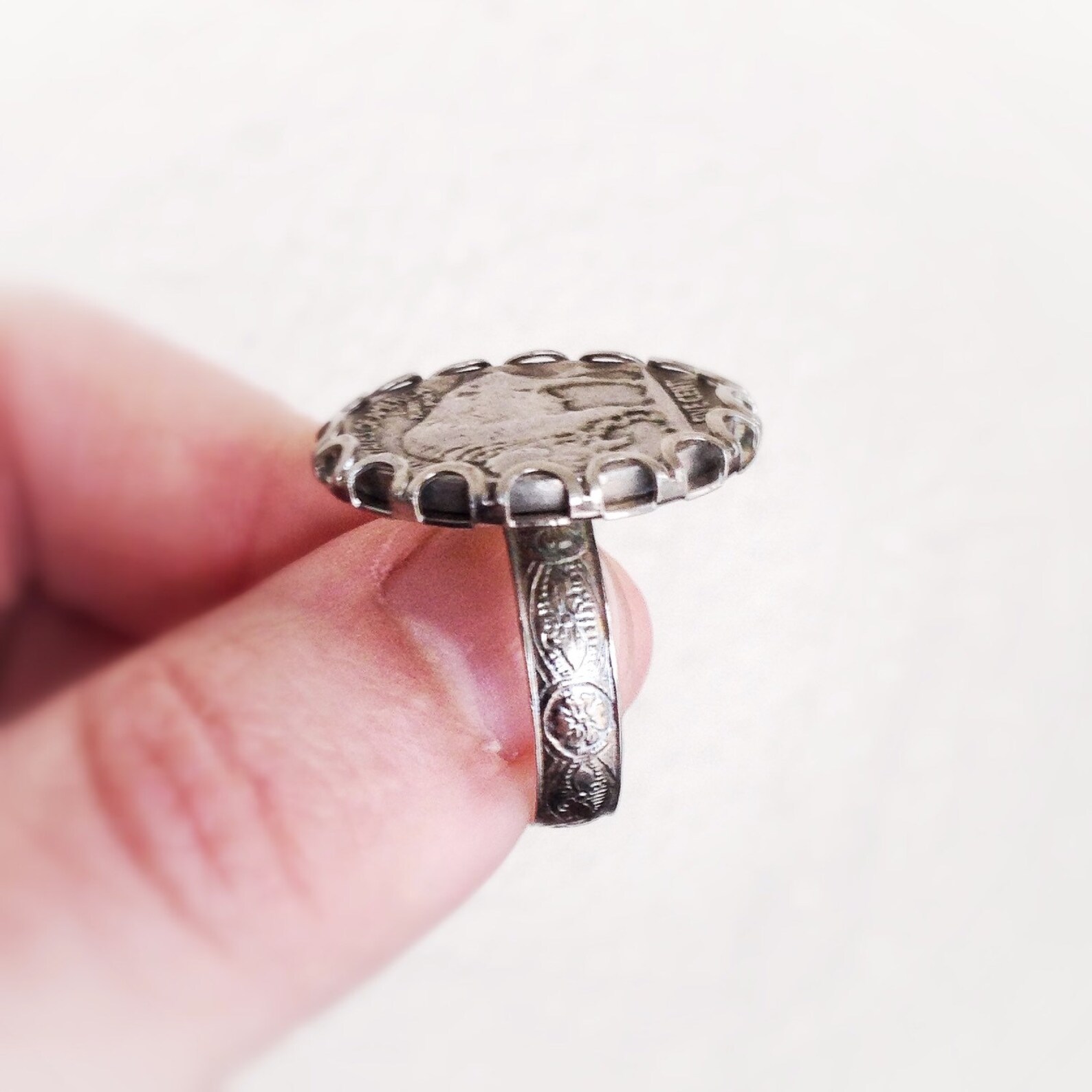 Buffalo Bison Nickel Ring Adjustable - Etsy