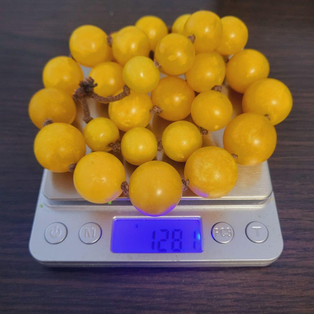 Bakelite Jewelry Futoran Amber Jewelry Amber Necklace 128g Magnificent ...