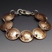 Flowers Bracelet Made From Vintage Silver American Dimes - Etsy