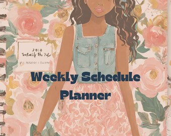 FALL Weekly Digital Planner - Etsy
