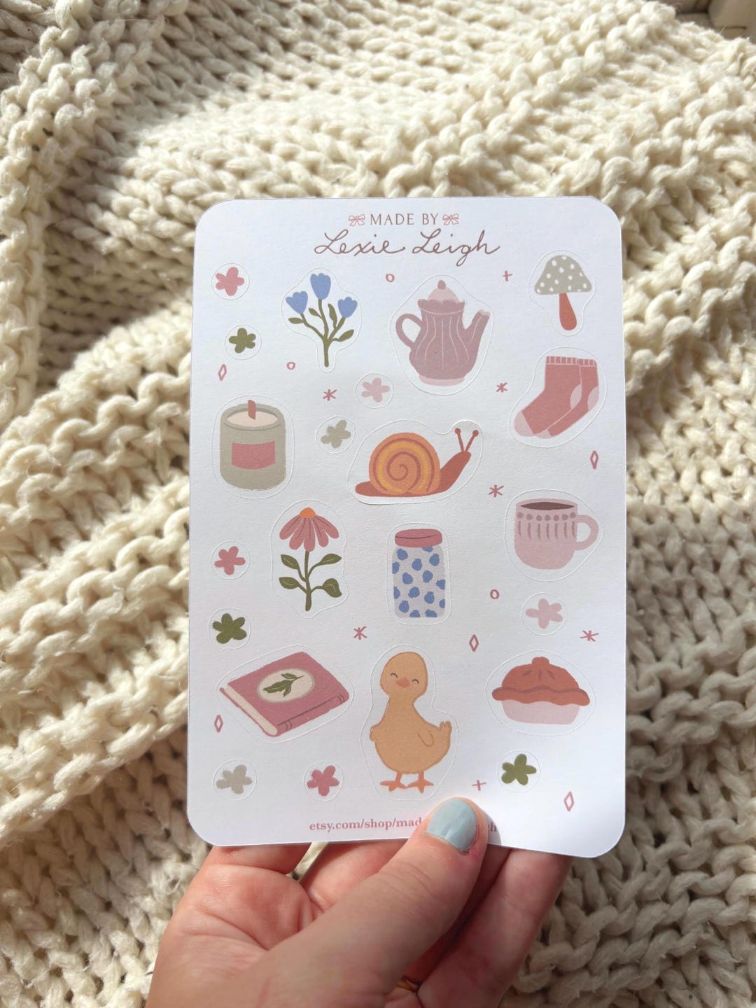 Cute Little Things Sticker Sheet - Etsy