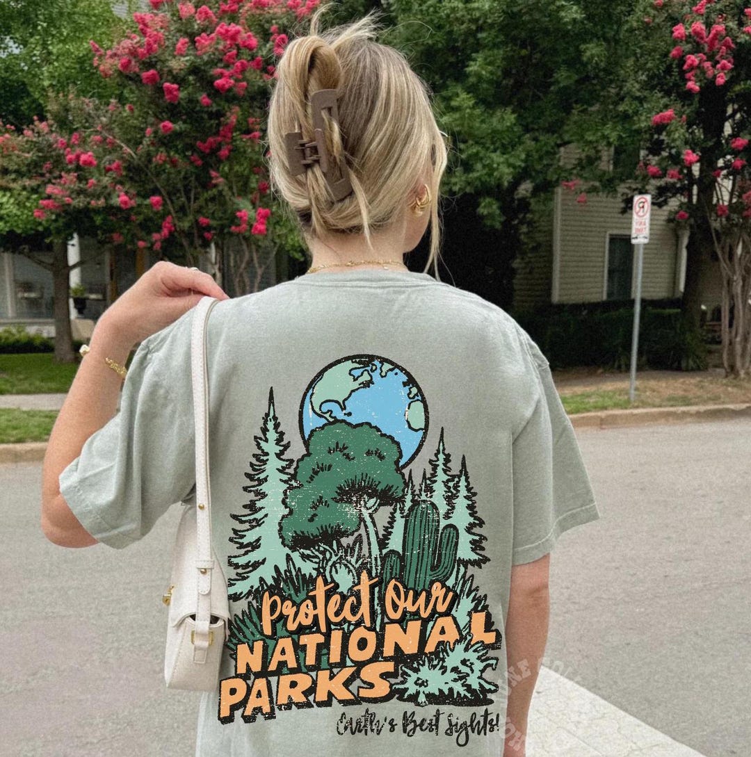 Protect National Parks Shirt Comfort Colors® Granola Girl Shirt Respect ...