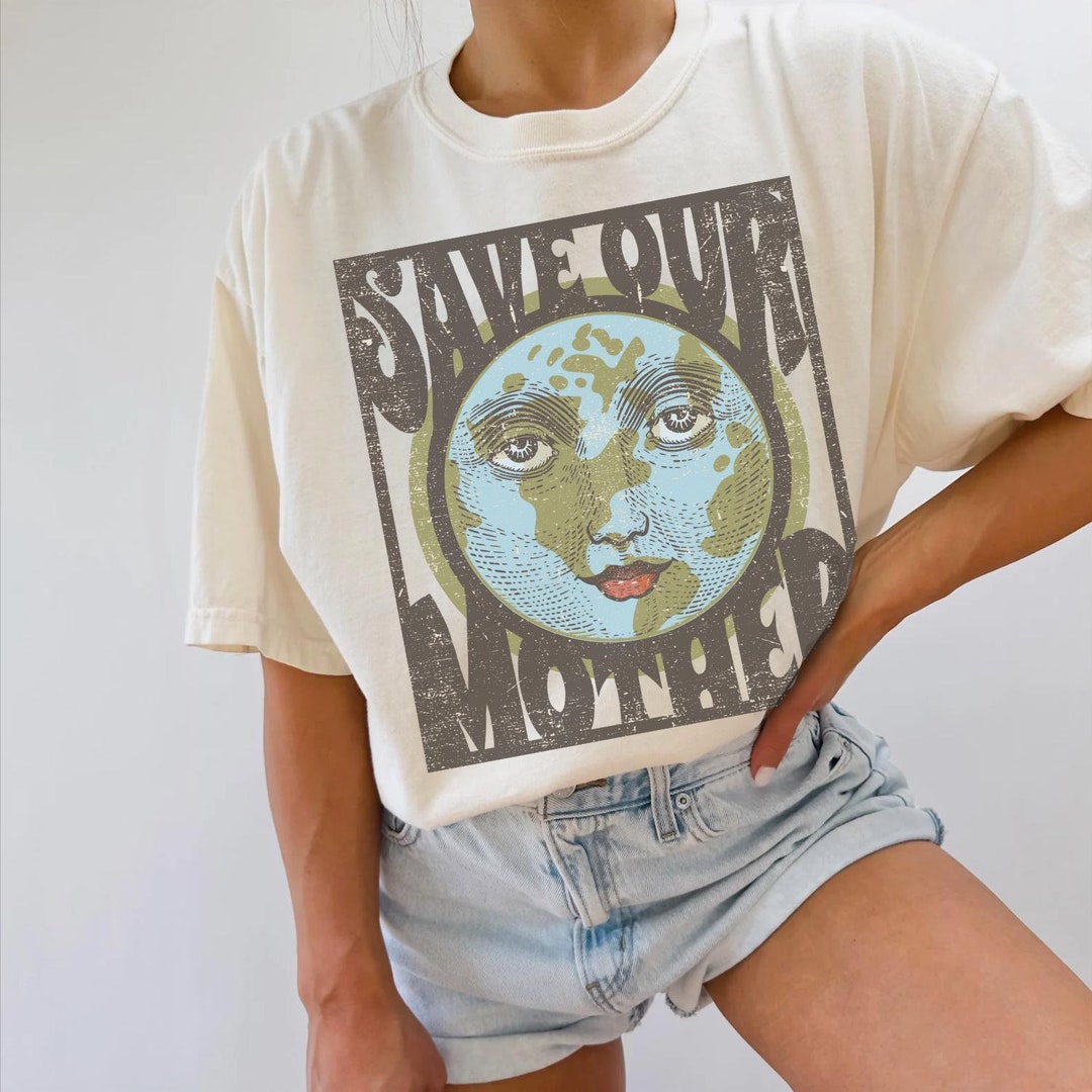 Earth Day Shirt Comfort Colors® Save Our Mother Earth Tee Environmental ...