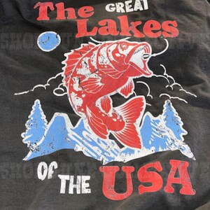 Great Lakes USA Shirt Comfort Colors® Lake Life Shirt on Lake Time Tee ...