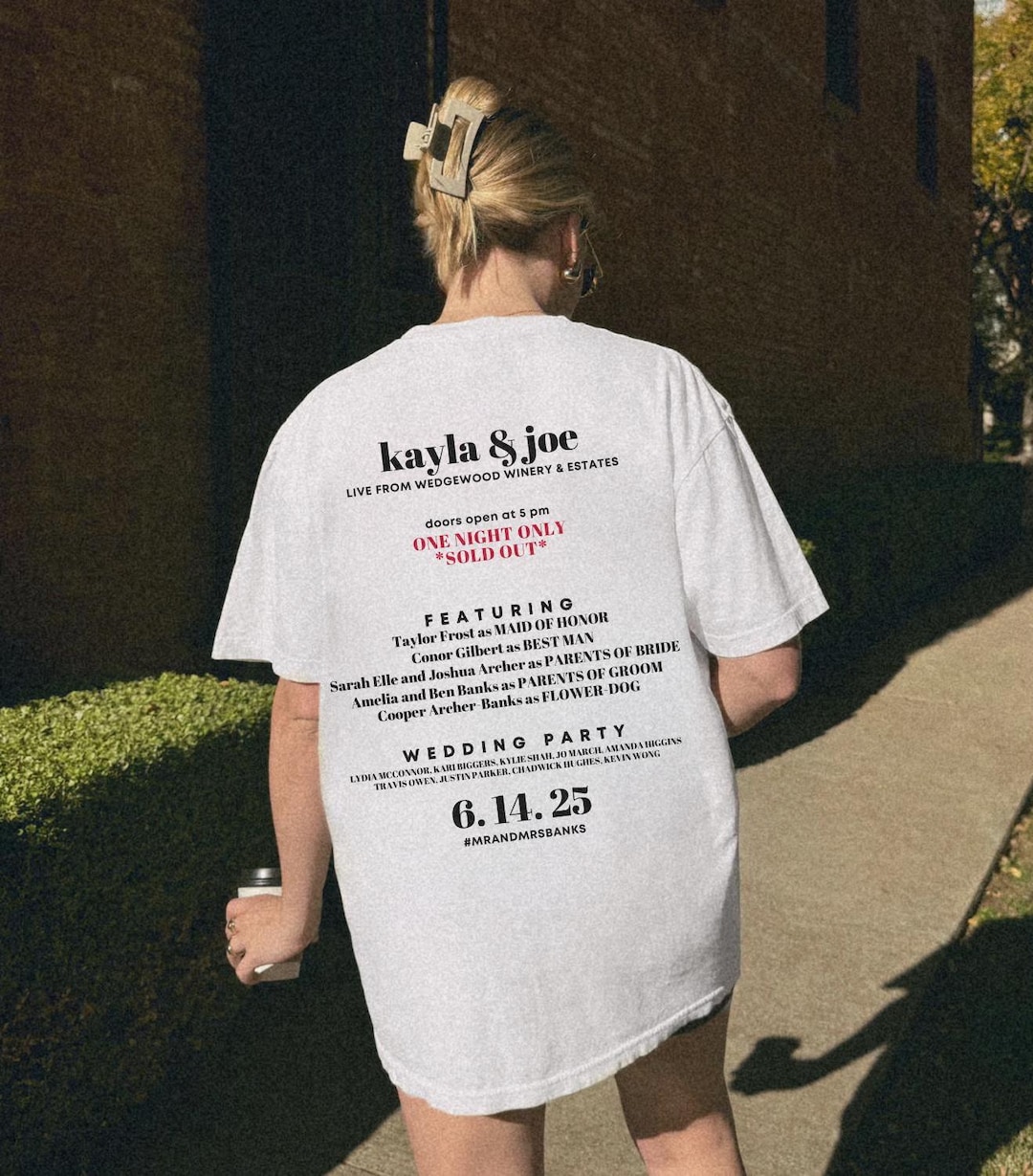 CUSTOM Wedding Shirts Destination Wedding Tshirt Toss T Shirt Funny ...