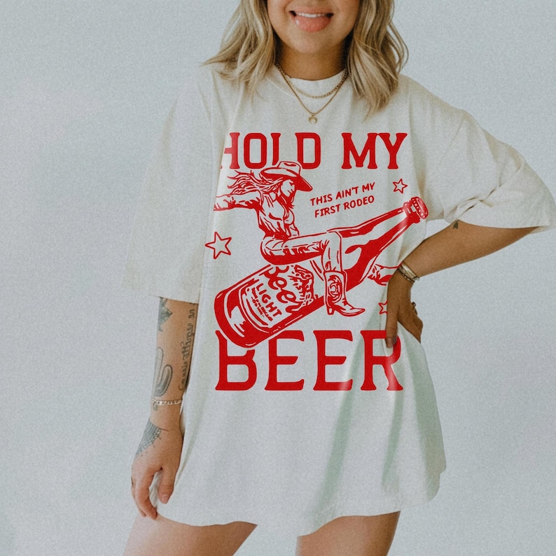 Hold My Beer Shirt Comfort Colors® Country Music Shirt Rodeo T Shirt ...