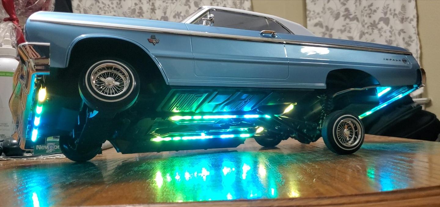 Rf Remote Controlled RGB COB LED Dreamcolor Underglow Kit. - Etsy