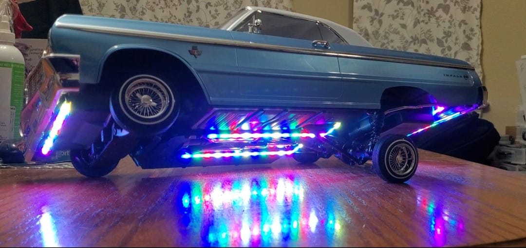 Rf Remote Controlled RGB COB LED Dreamcolor Underglow Kit. - Etsy