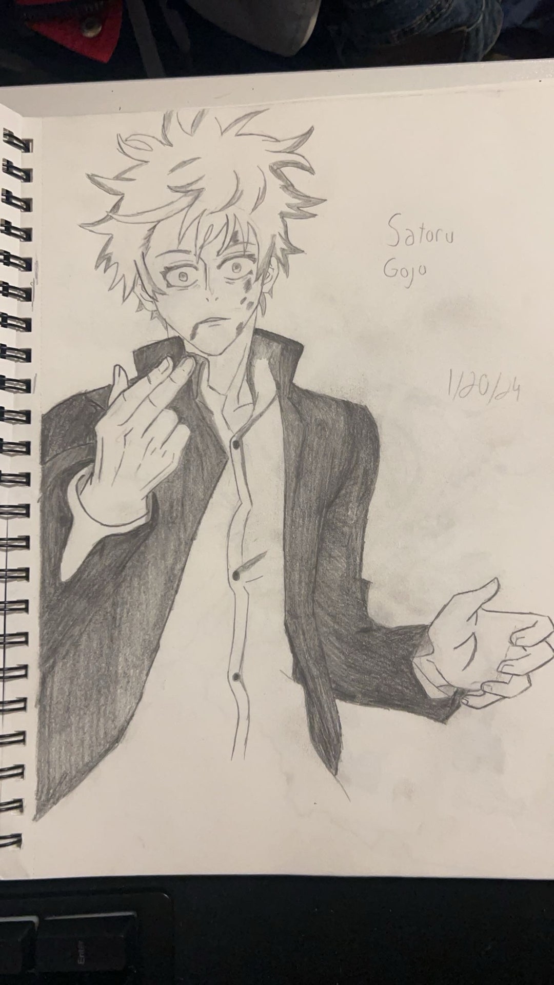 Satoru Gojo JJK Hidden Inventory Fight Pose - Etsy UK