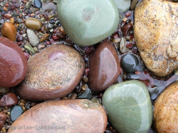 Items similar to Eye Candy, Montana Lake Rocks, Nature's Gems, Art in ...