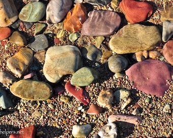 Heart Rock Rocks Under Lake Water Heart for You or Your - Etsy