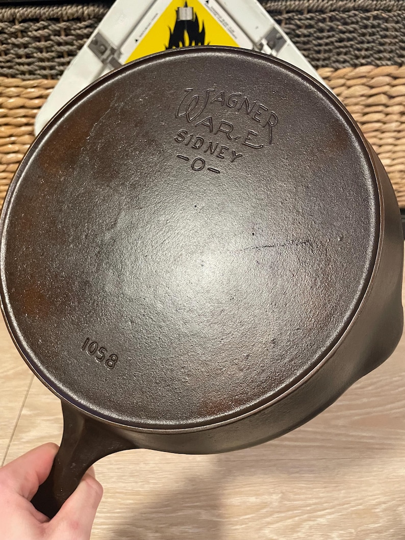Vintage Wagner Ware Sidney O Cast Iron Skillet Frying Pan 8 Fully ...