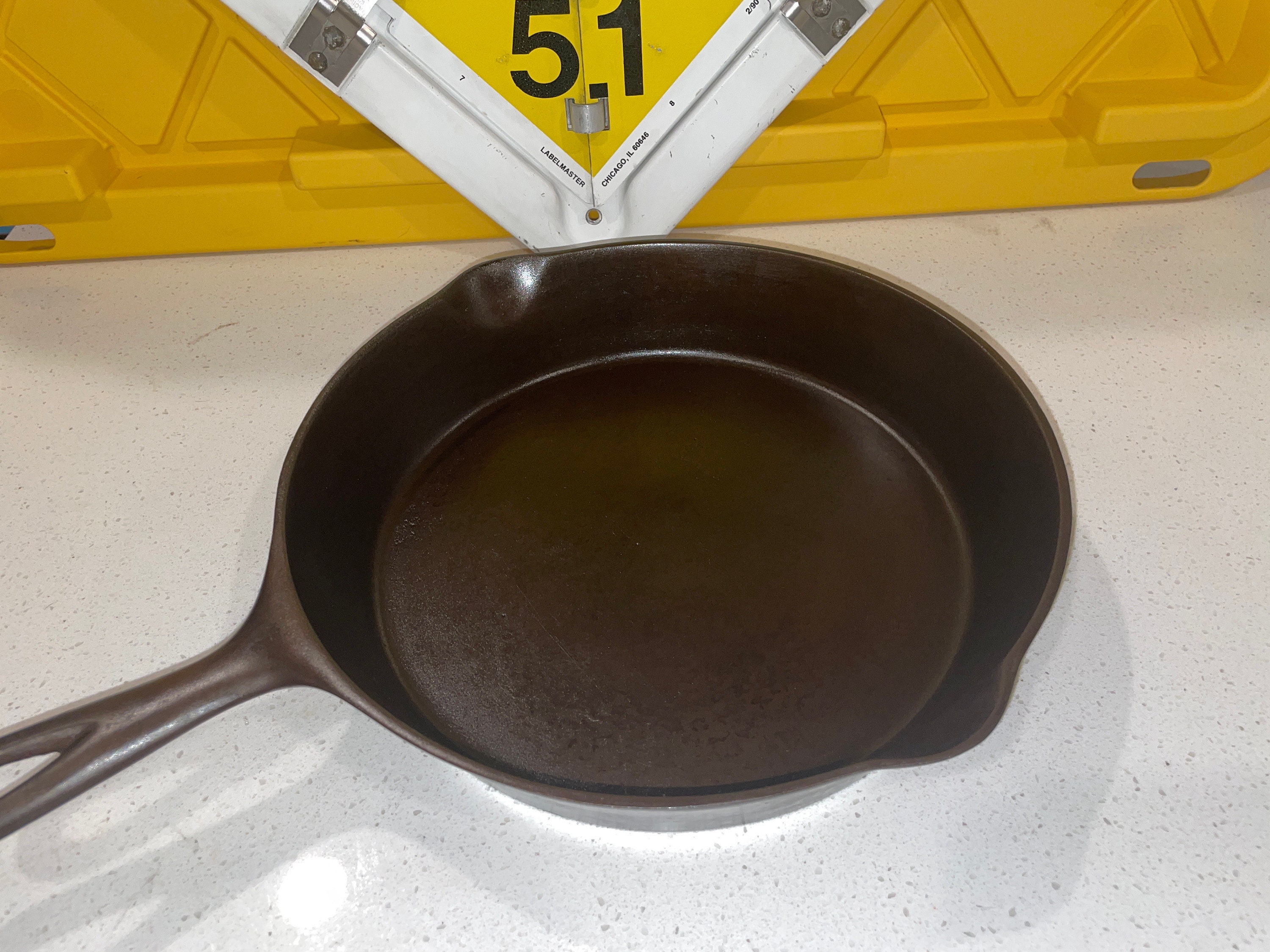 Vintage Pre Wagner Extremely Rare SIDNEY HOLLOWWARE Cast Iron SKILLET ...