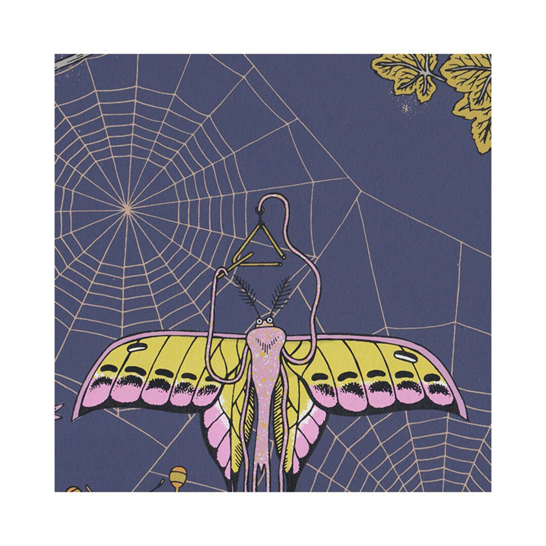 Moth Music Silkscreen - Etsy