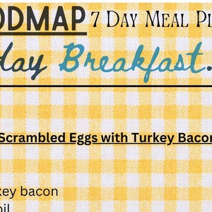 7-day Low FODMAP Meal Plan for IBS Relief. Dietician-approved Recipes ...